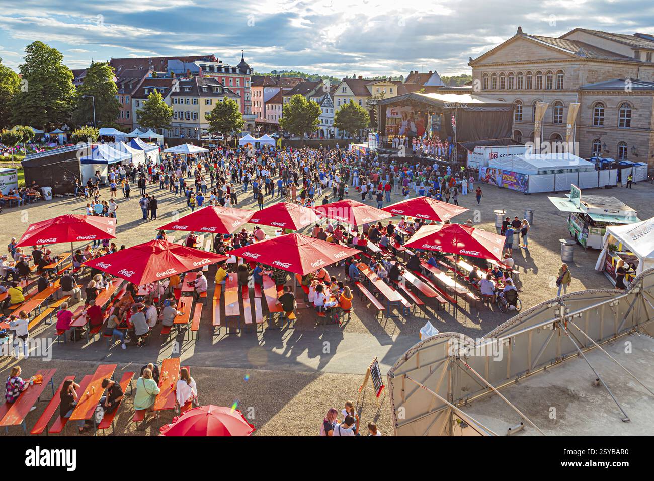 The International Samba Festival in Coburg, Germany, Europe Stock Photo ...