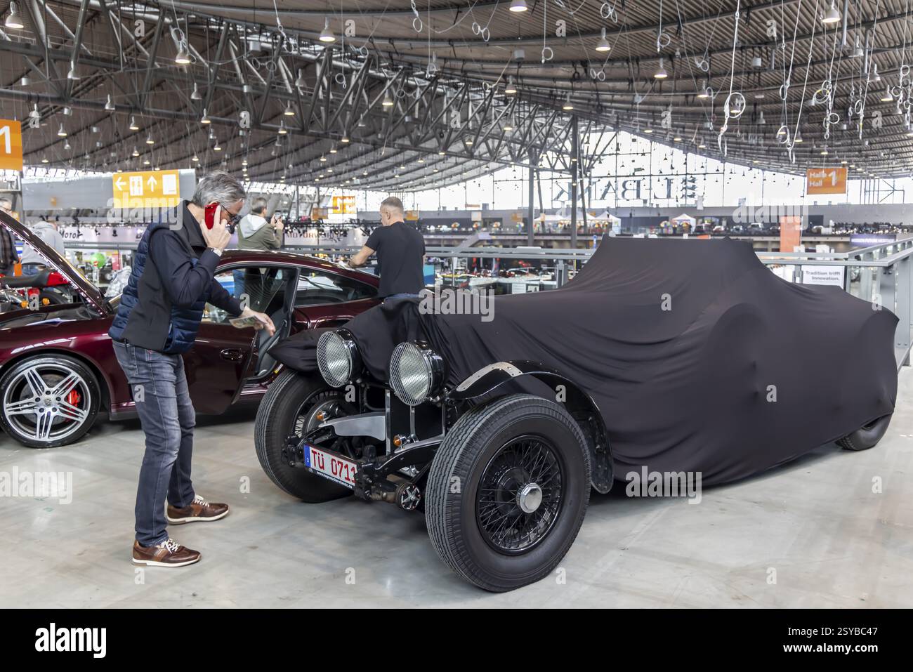 Retro Classics car show opens in Stuttgart. With over 90, 000 visitors ...