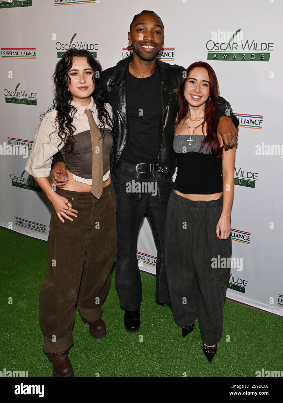 Los Angeles, California, USA. 27th Feb, 2025. (L-R) Lenii, Julian Bell ...