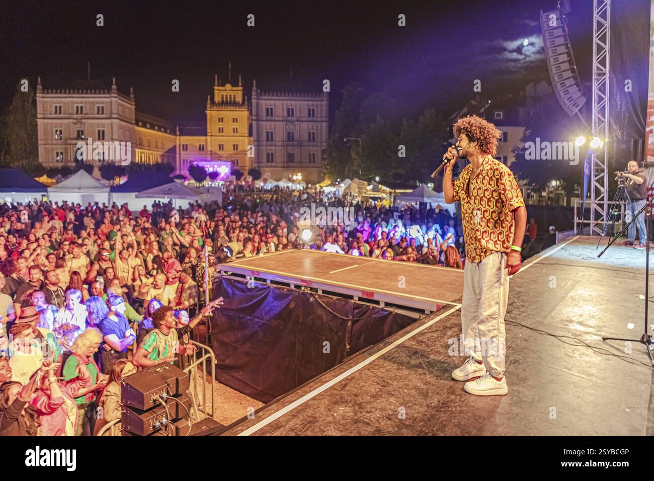 The International Samba Festival in Coburg, Germany, Europe Stock Photo ...