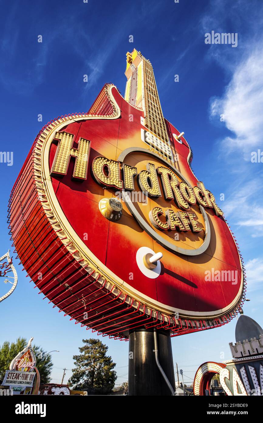 The Hard Rock Cafe neon guitar was modelled on Pete Townsend's Gibson ...