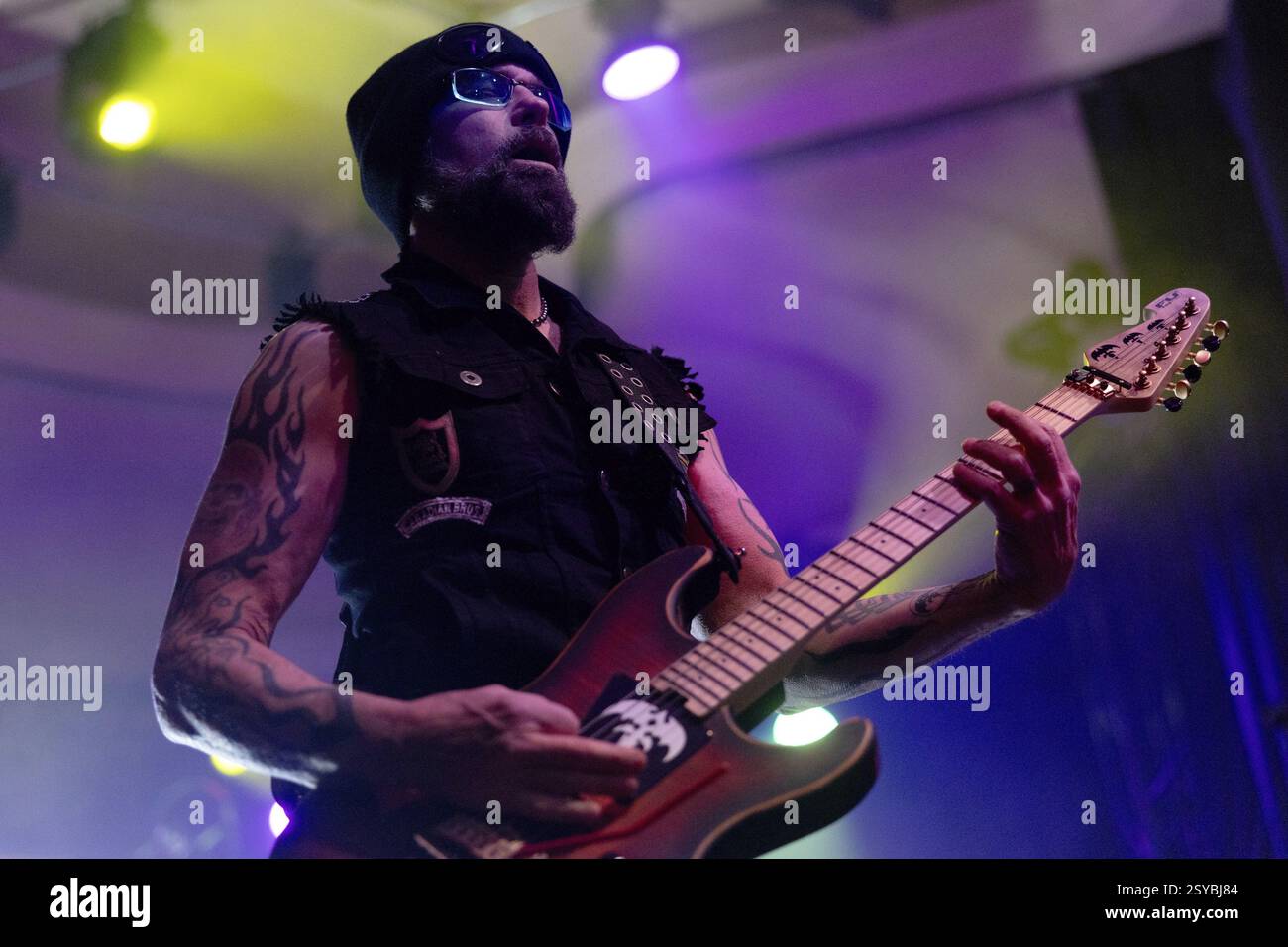 Mike Stone, guitarist of QueensrAche, live on The Origins Tour EU/UK ...