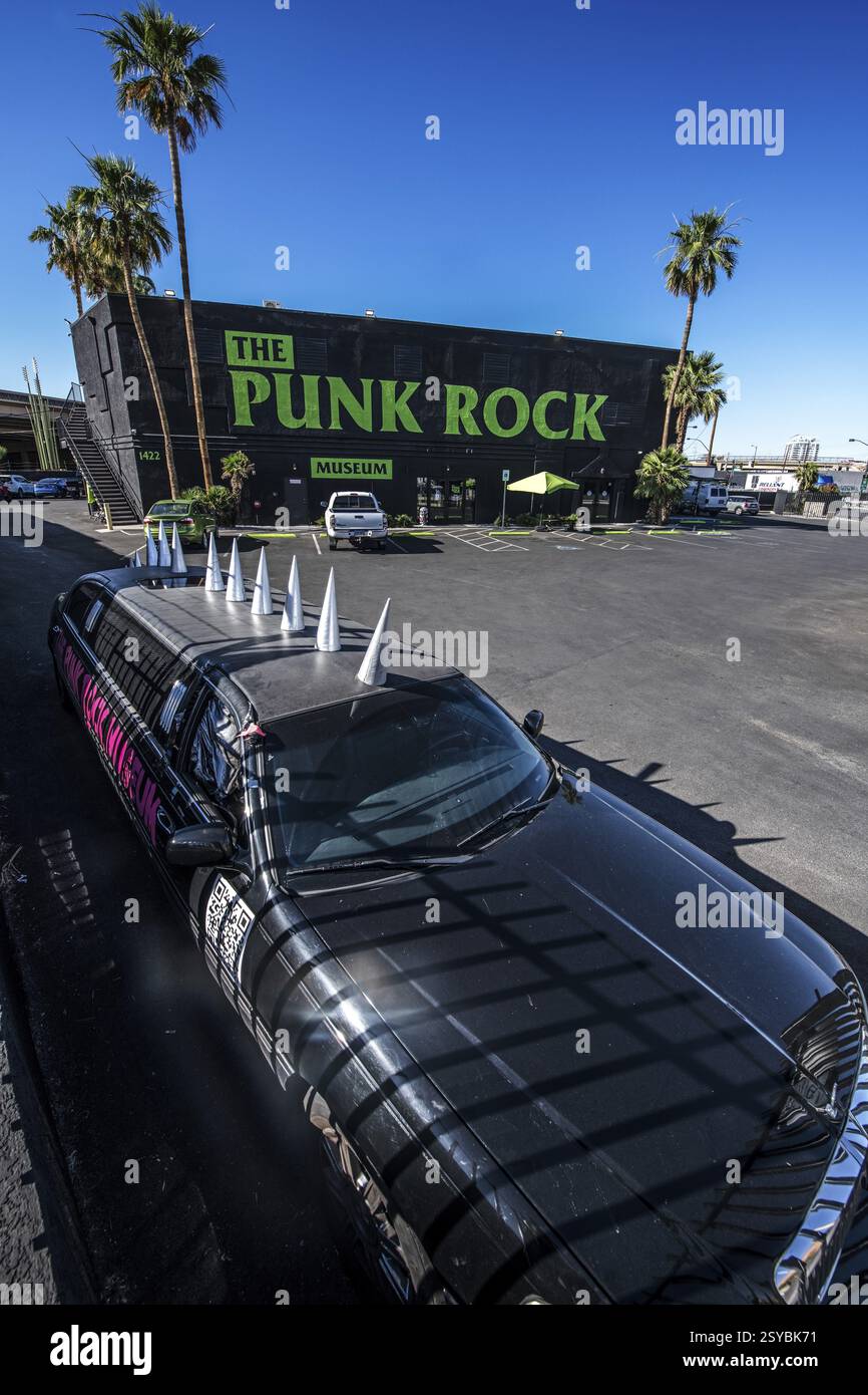 Punk Rock Museum, Las Vegas, Nevada, USA, North America Stock Photo - Alamy
