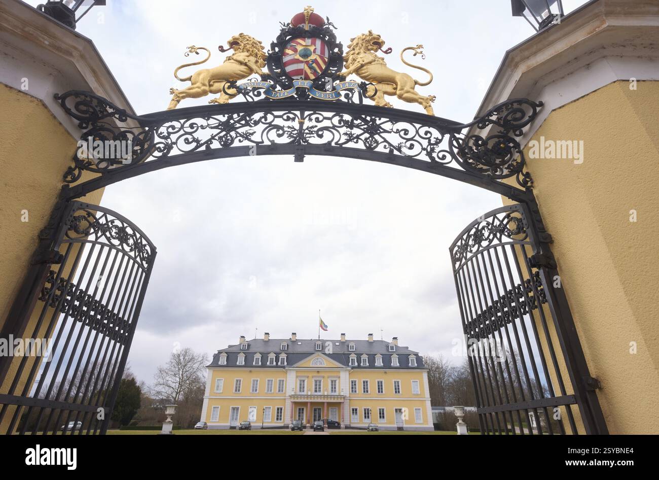 Neuwied, Germany. 27th Feb, 2025. The former residence of the Counts ...