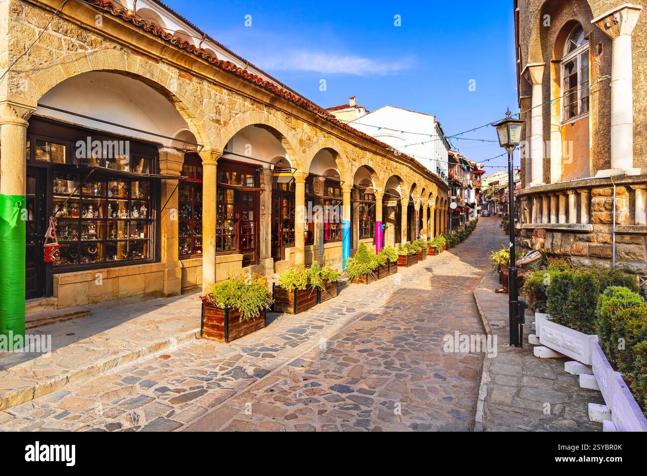 Veliko Tarnovo, Bulgaria - Traditional Bulgarian architecture in the ...