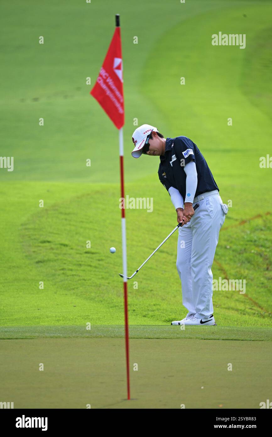 Singapore. 28th Feb, 2025. Kim Hyo Joo of South Korea competes during ...