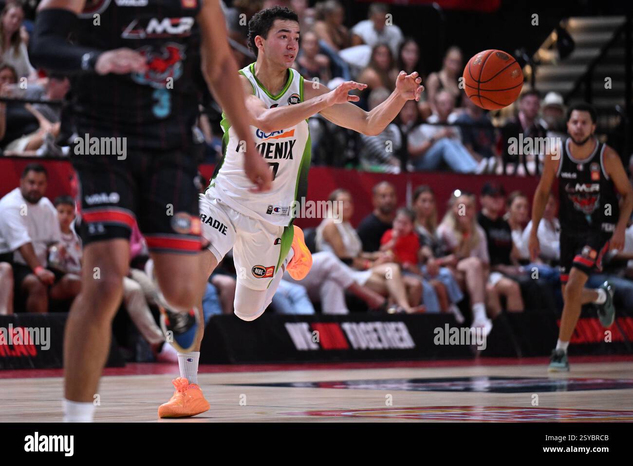 Owen Foxwell of the Phoenix during game one of the NBL playoff series ...