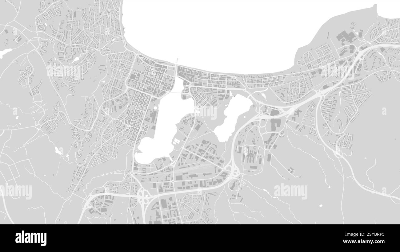 Background Jonkoping map, Sweden, white and light grey city poster ...