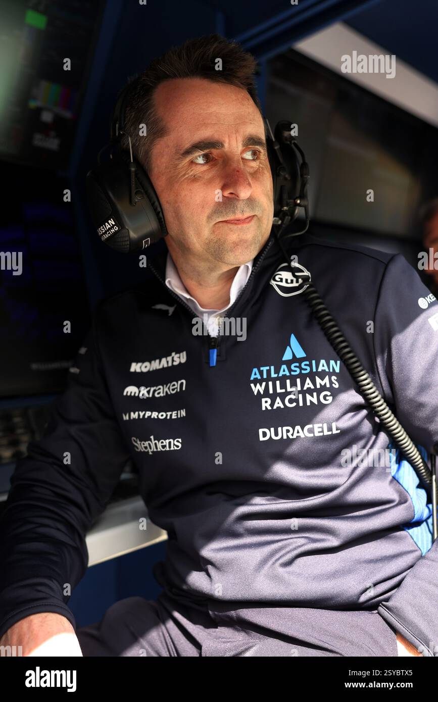 Sakhir, Bahrain. 28th Feb, 2025. Dave Robson (GBR) Atlassian Williams ...