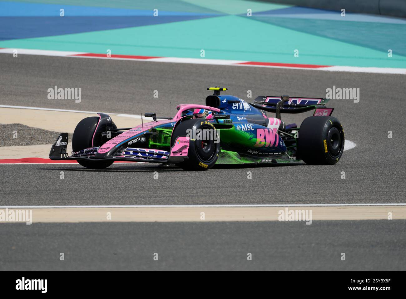 Alpine driver Jack Doohan of Australia in action during a Formula One ...