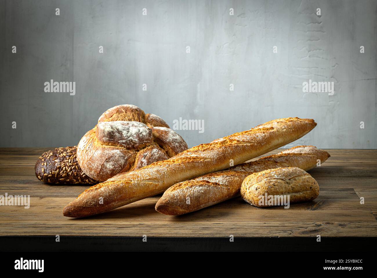 Various homemade bread seeds hi-res stock photography and images - Alamy