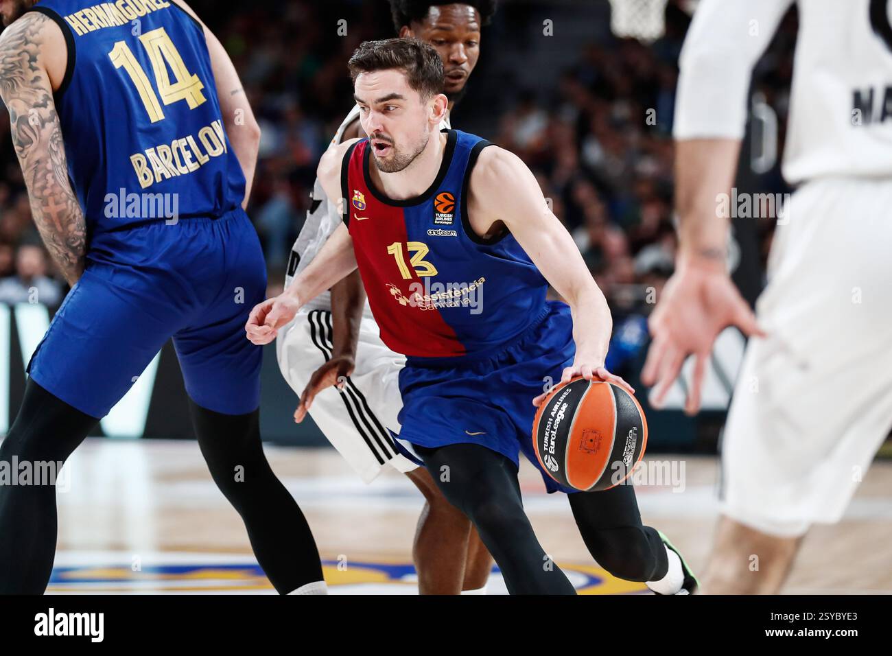 Tomas Satoransky of FC Barcelona during the Turkish Airlines Euroleague ...