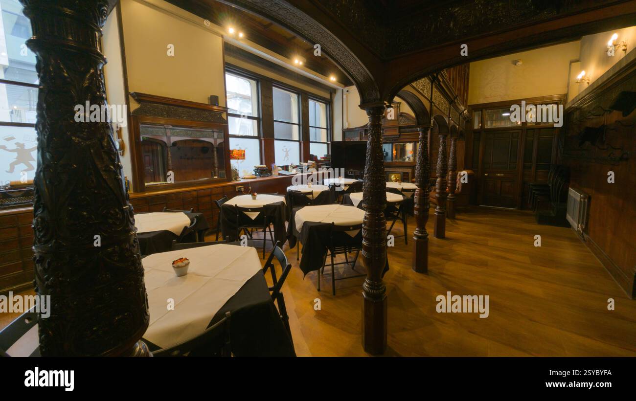 Gladstone Room, House of Books and Friends book shop cafe. Reform club ...