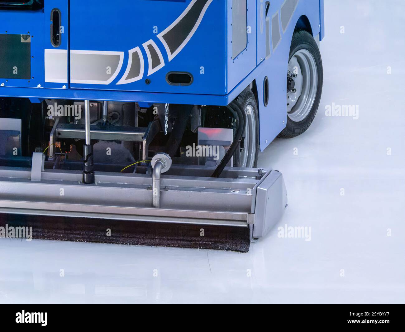 Professional Ice Resurfacing Machine at work Stock Photo - Alamy