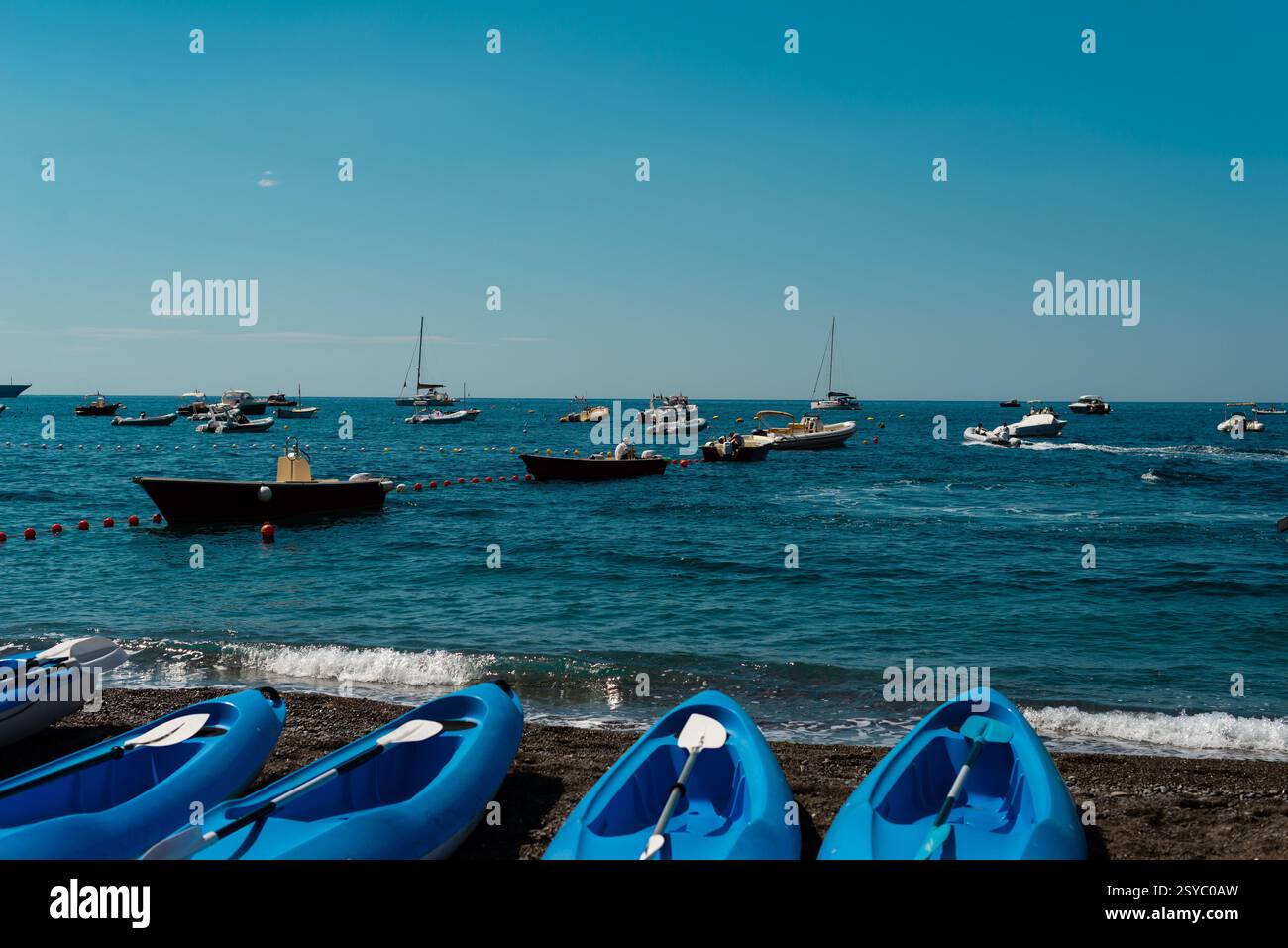 Boats floating on ocean surface hi-res stock photography and images - Alamy