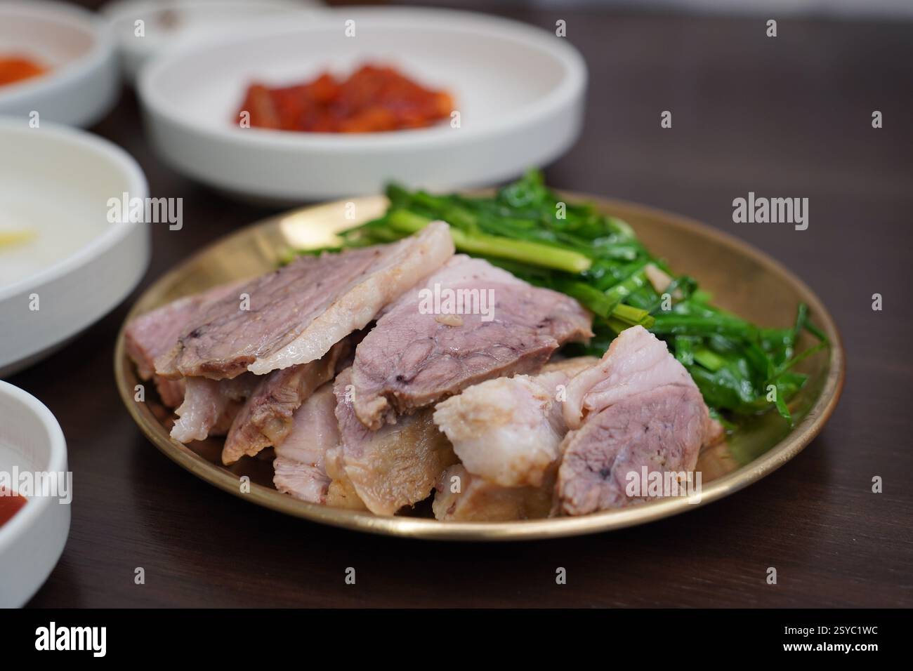 Korean style boiled pork hi-res stock photography and images - Alamy