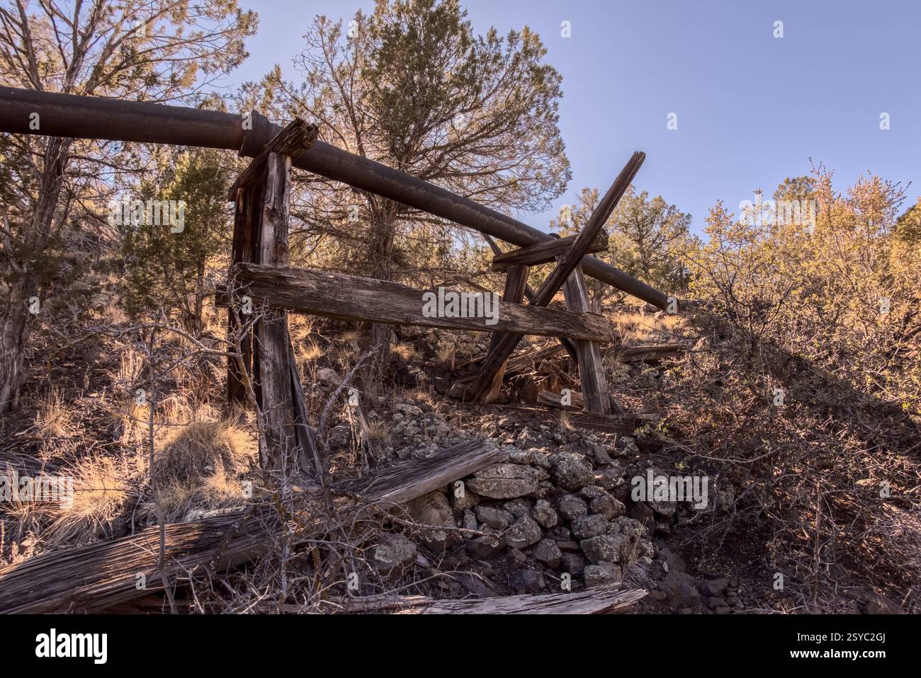 Relic in Johnson Canyon AZ Stock Photo - Alamy