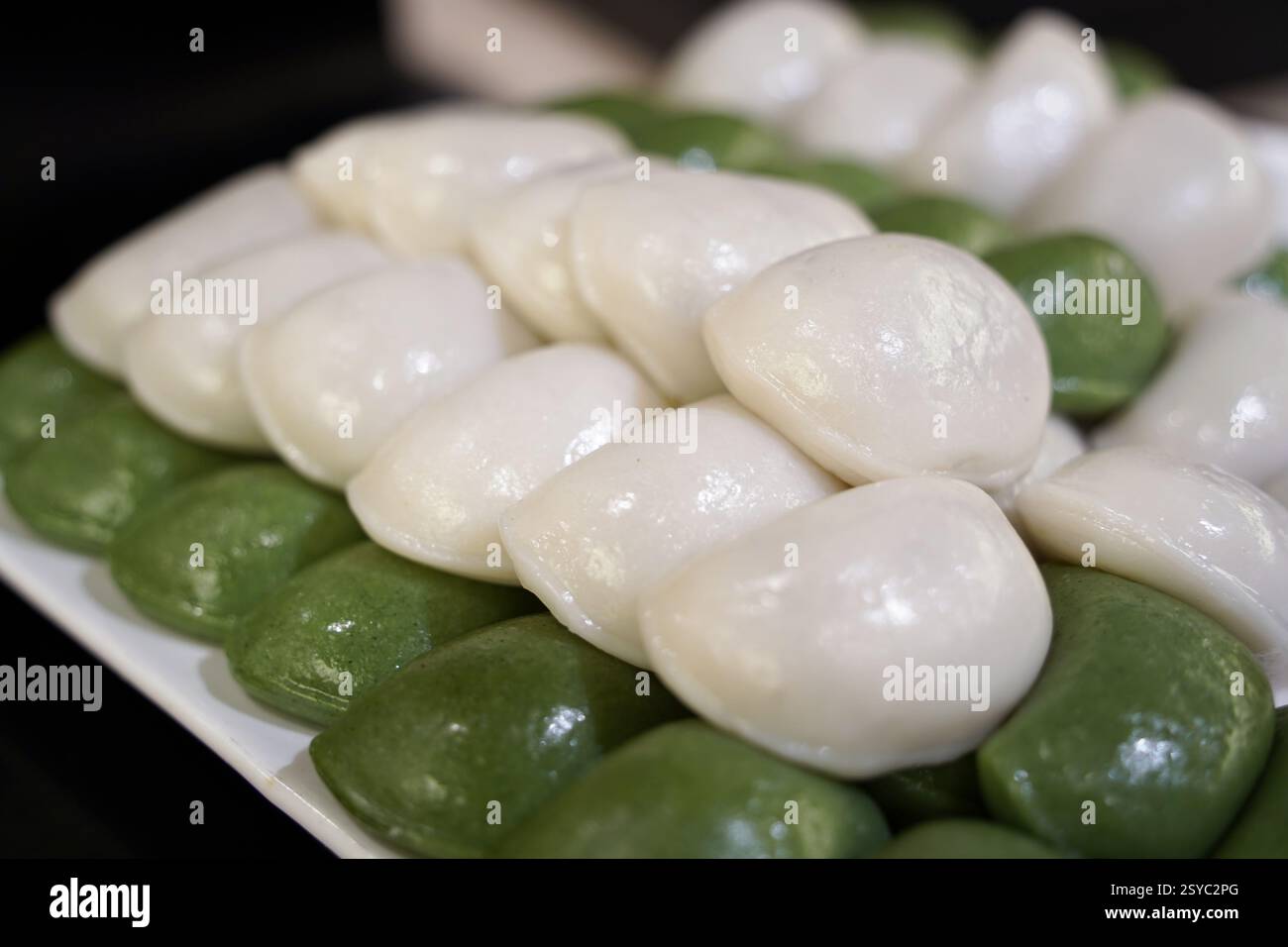 Tteok is a general term for Korean rice cakes Stock Photo - Alamy