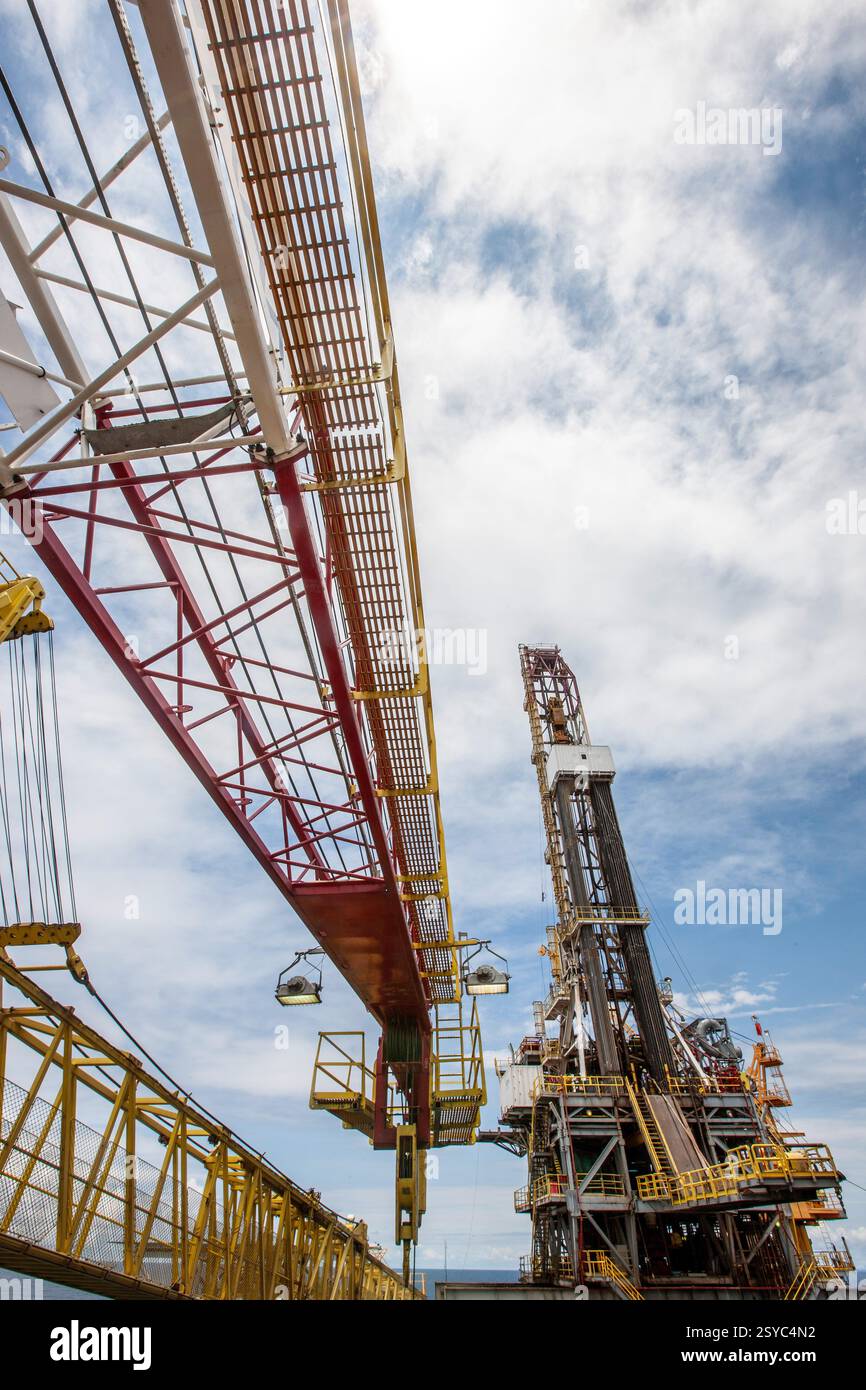 Offshore energy production West Africa Stock Photo - Alamy