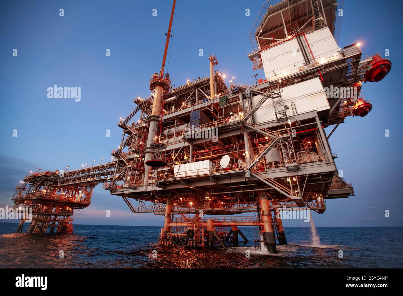 Offshore energy production West Africa Stock Photo - Alamy