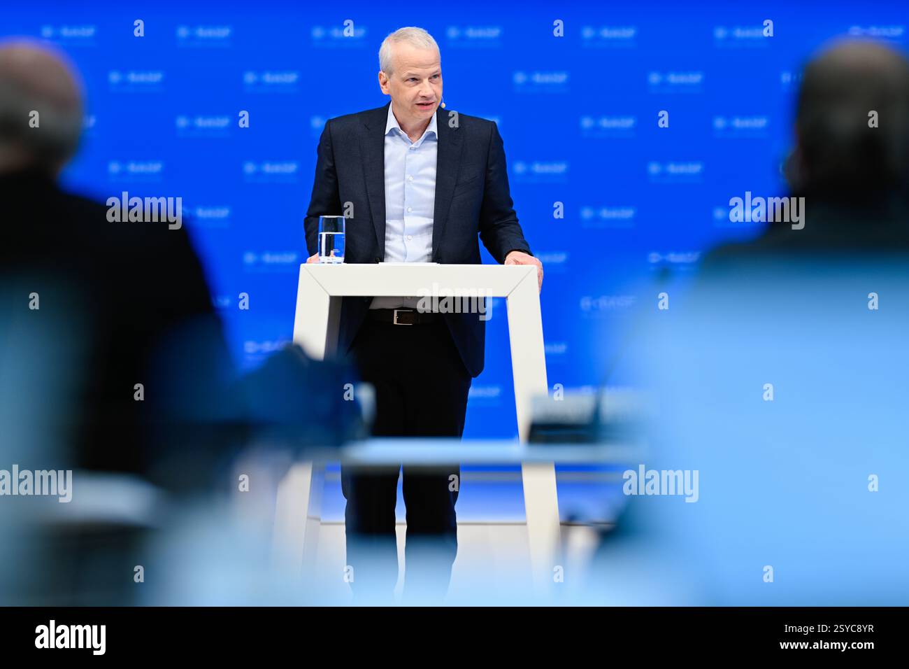 Ludwigshafen, Germany. 28th Feb, 2025. Markus Kamieth, Chairman of the ...