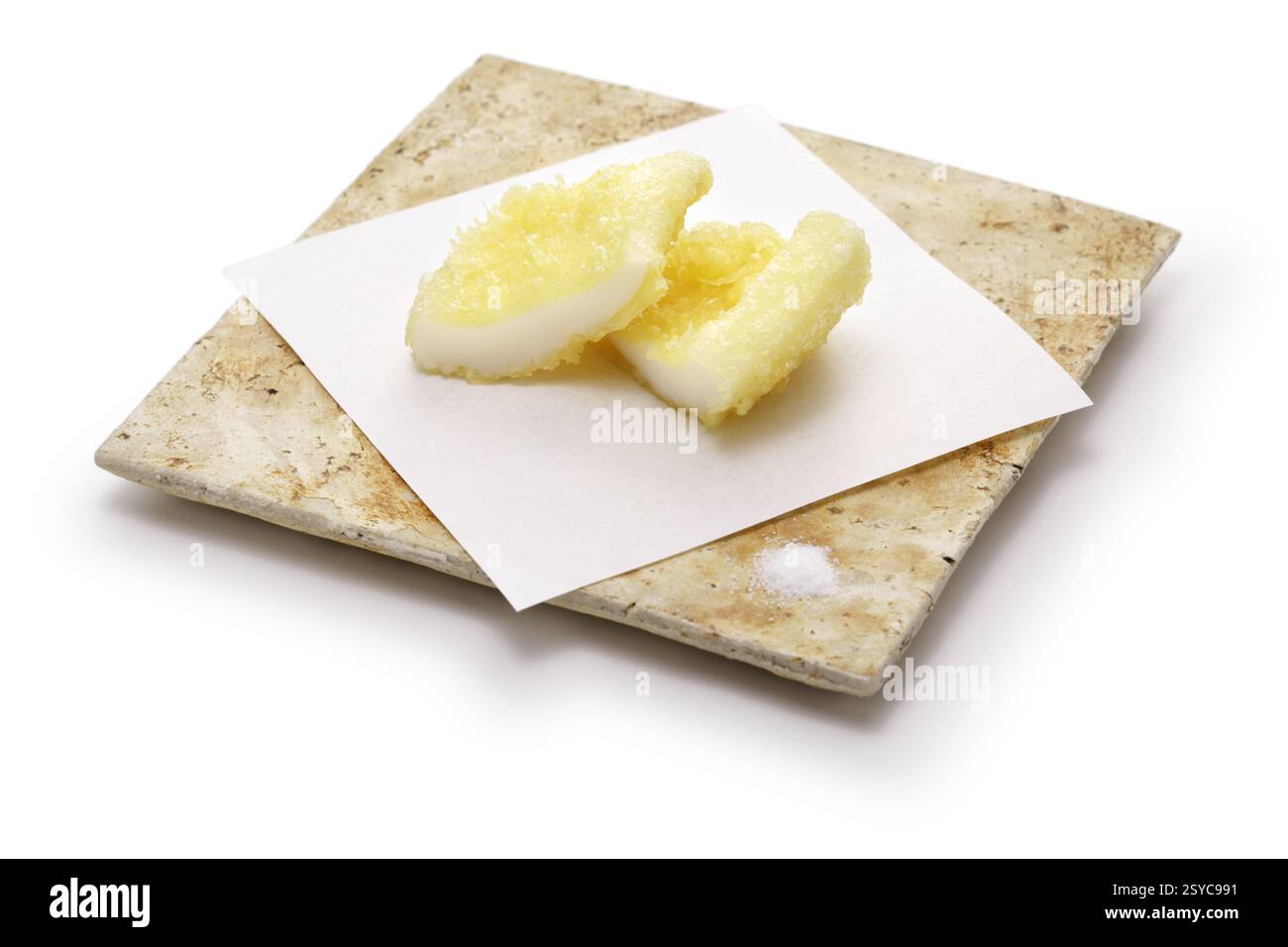 Homemade Ika-Tempura ( cuttlefish ), Japanese cuisine isolated on white ...