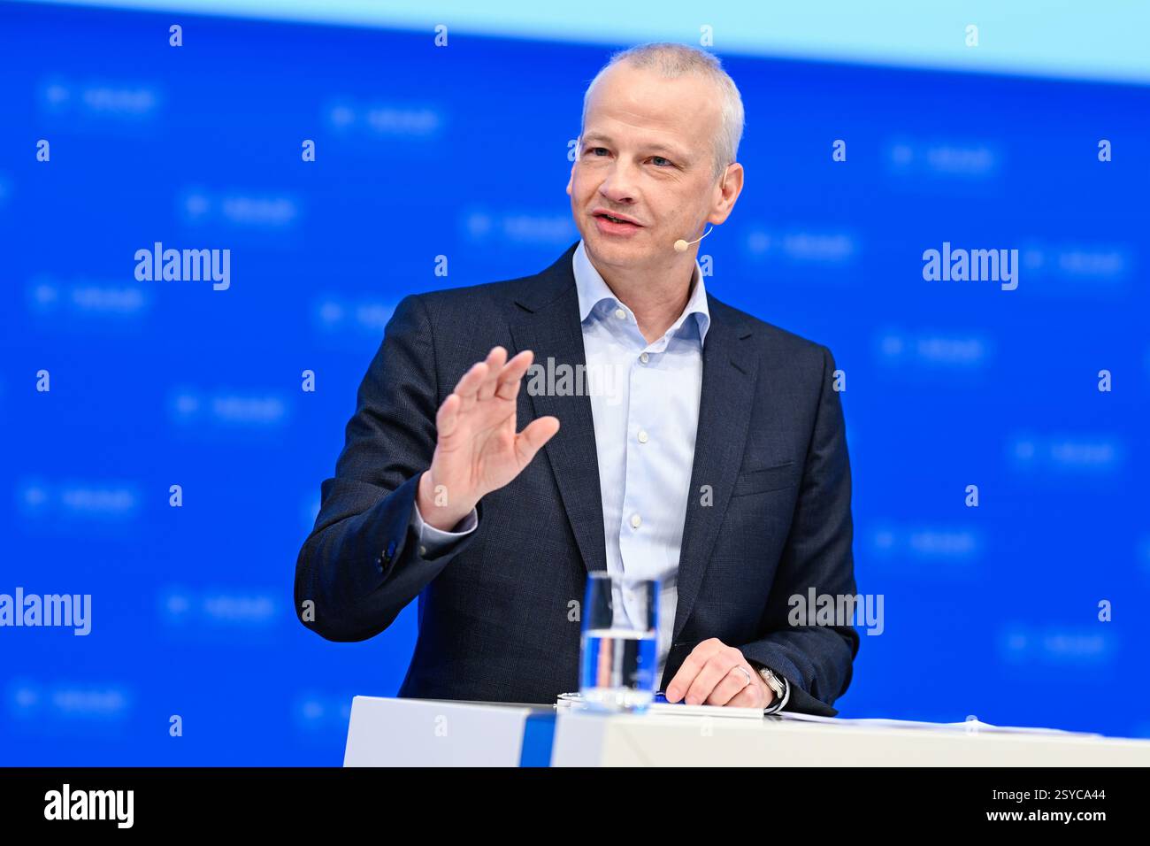 Ludwigshafen, Germany. 28th Feb, 2025. Markus Kamieth, Chairman of the ...