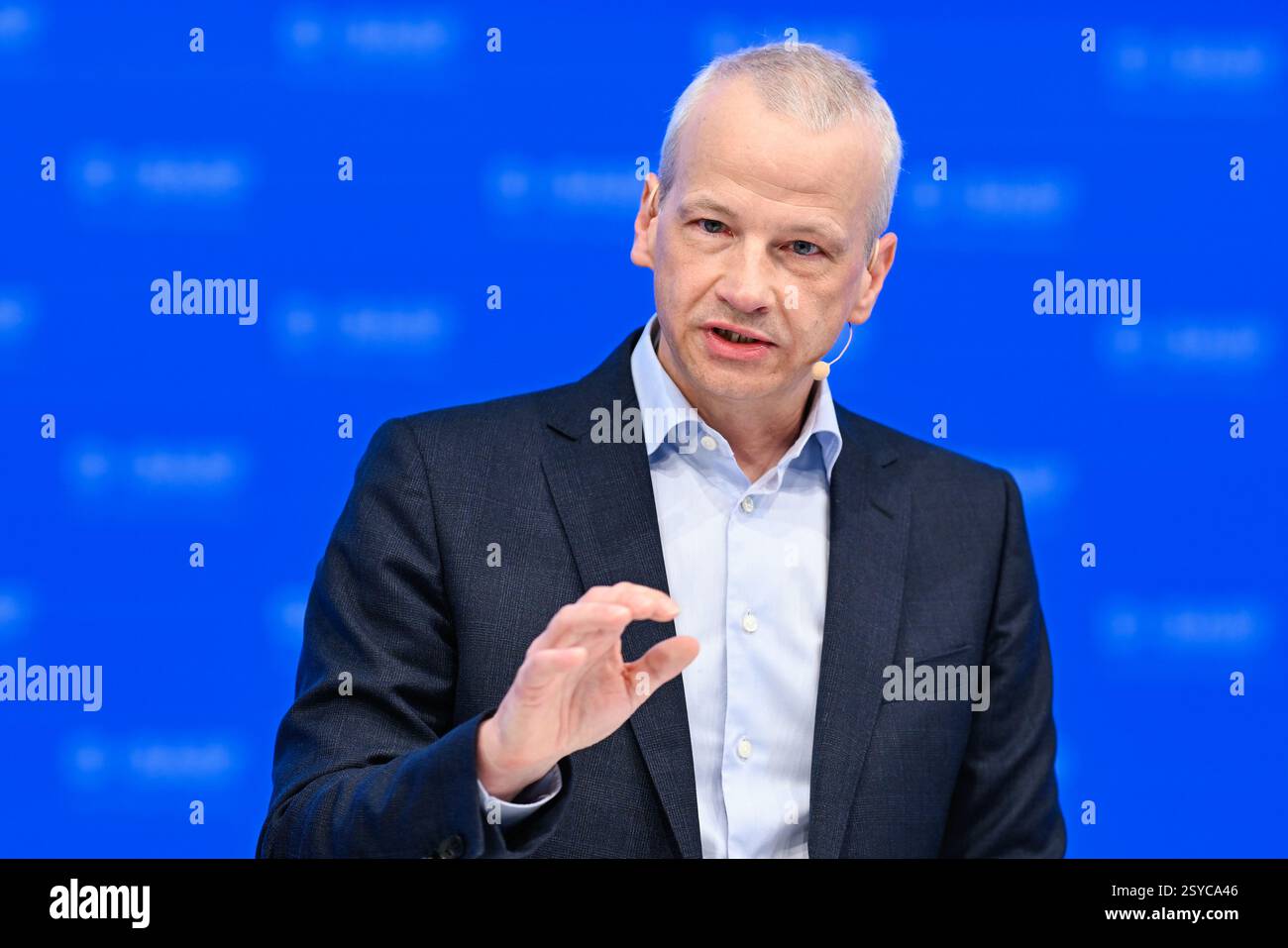 Ludwigshafen, Germany. 28th Feb, 2025. Markus Kamieth, Chairman of the ...