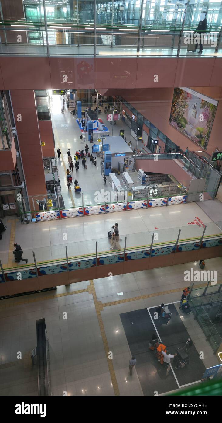 Osaka Kansai International Airport terminal building interior with 2025 ...