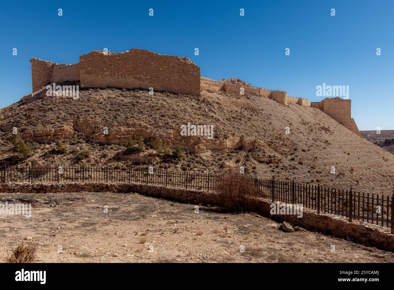 Shobak Castle, crusader fortress in Shobak, Jordan Stock Photo - Alamy