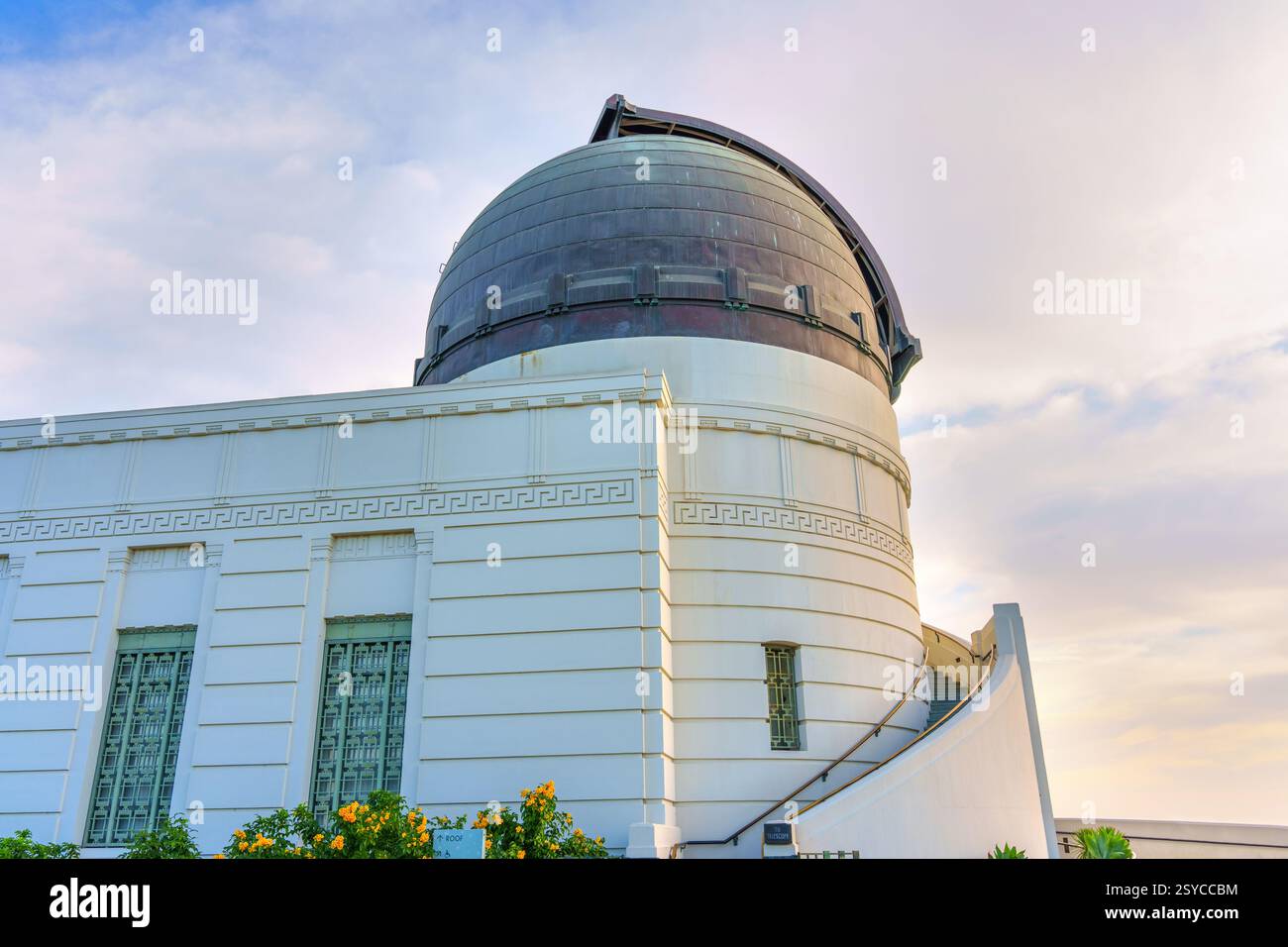 Showcasing the architectural design of the historical observatory hi ...