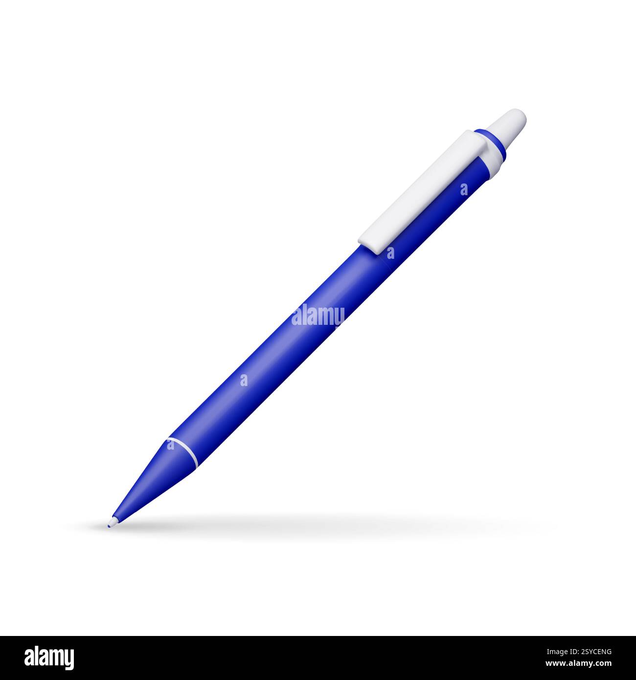 3D detailed classic ballpoint pen isolated Stock Vector Image & Art - Alamy