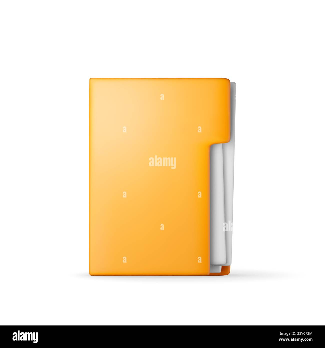 3D business folder full of papers Stock Vector Image & Art - Alamy