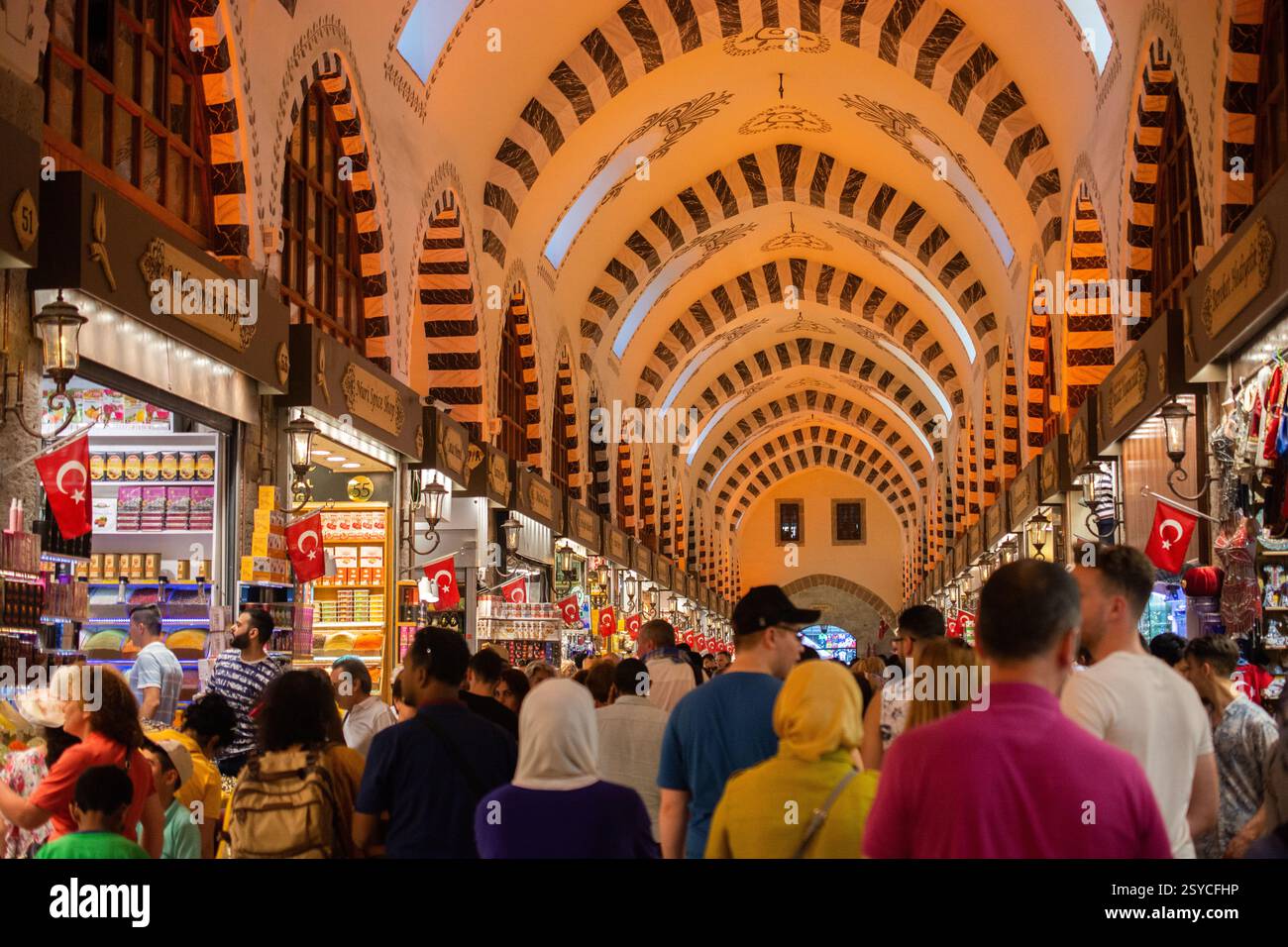 Grand Bazaar, Turkey, one of the largest and oldest covered market in ...