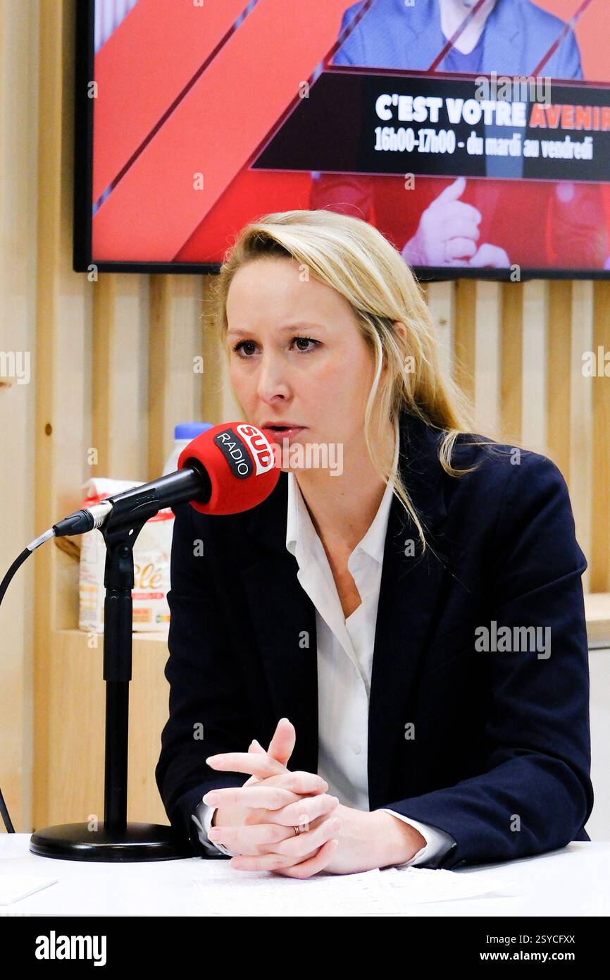 Paris, France. 28th Feb, 2025. The President of the Identites Libertes ...