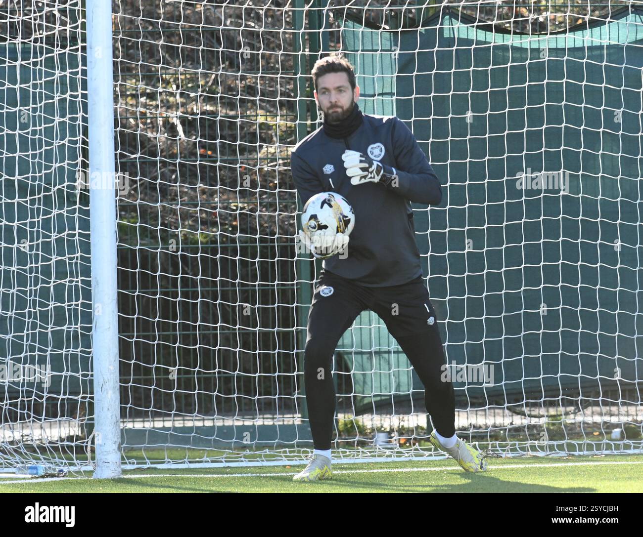 Oriam Sports Centre Edinburgh.Scotland.UK 28th Feb 2025 Hearts training ...
