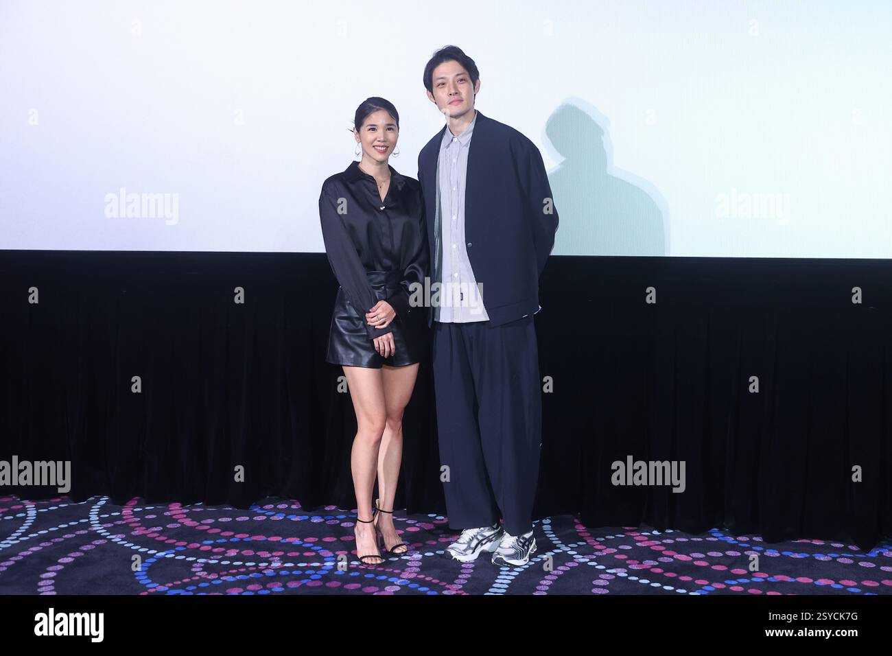 TAIPEI, CHINA - FEBRUARY 28, 2025 - Taiwanese actress Hsin-Yan Chang ...
