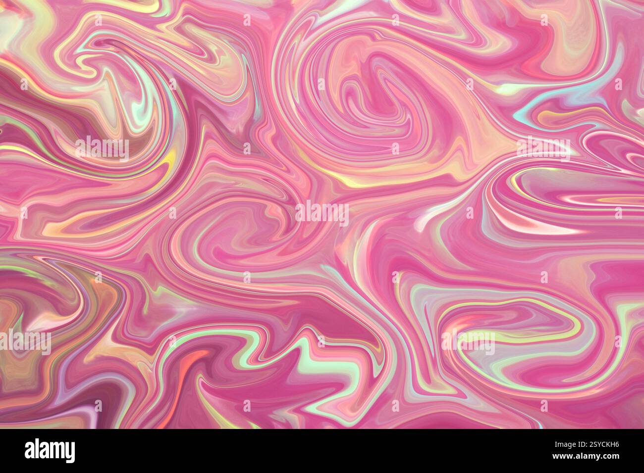 Pink and pastel abstract pattern featuring swirling textures and soft ...