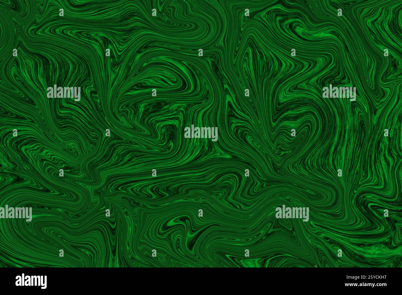 Abstract green marbled texture with swirling patterns resembling ...