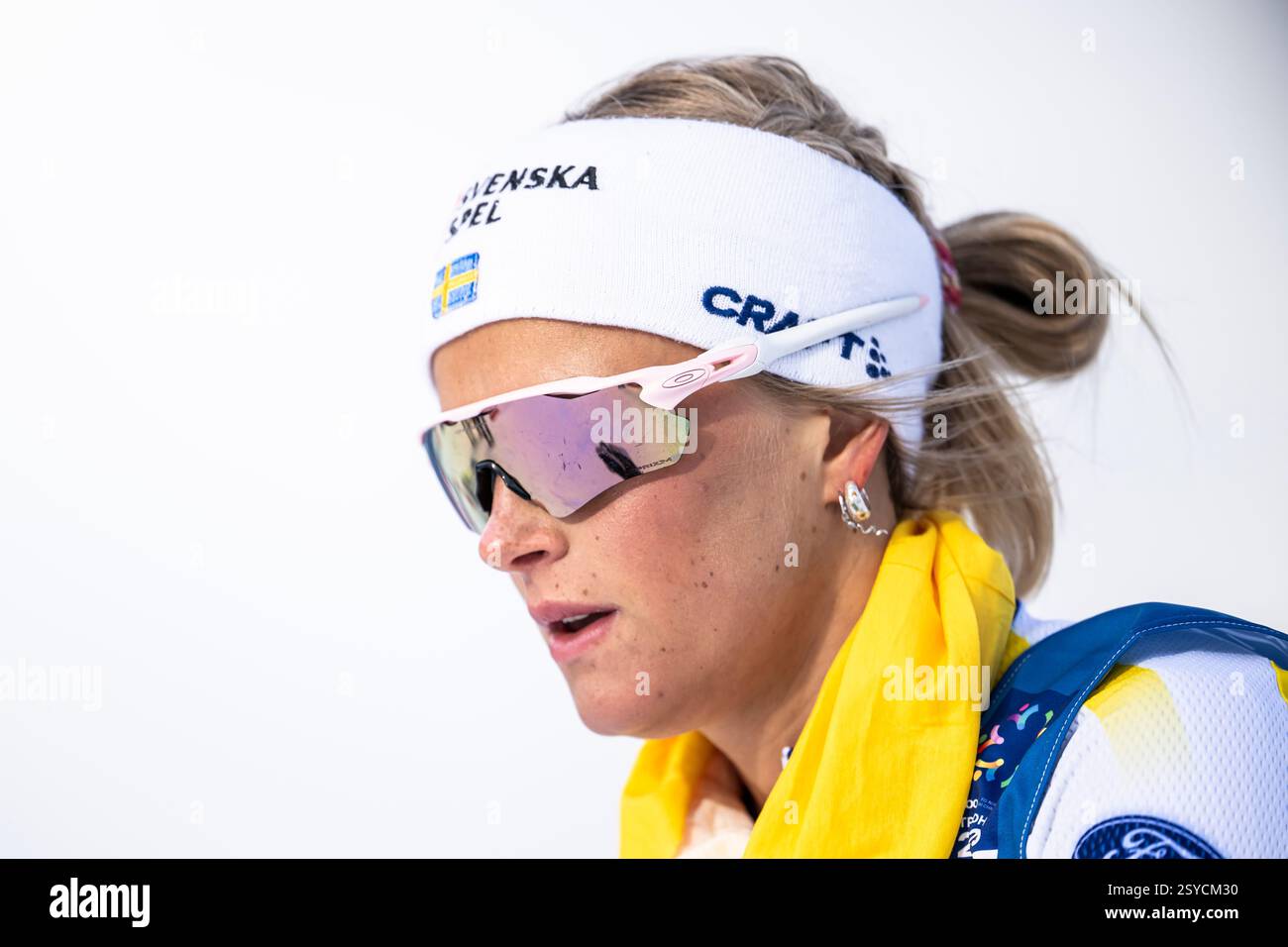 Trondheim, Norway. 28th Feb, 2025. 250228 Frida Karlsson of the Swedish ...