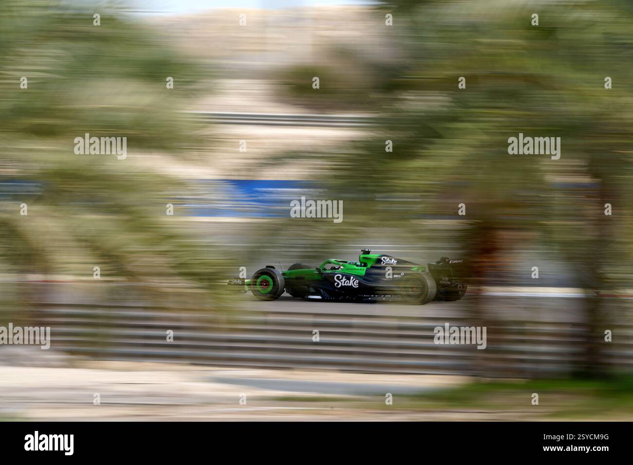 Kick Sauber driver Nico Hulkenberg during day three of pre-season ...