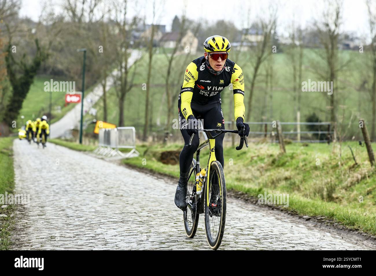 American Matteo Jorgenson of Team Visma-Lease a Bike pictured in action ...