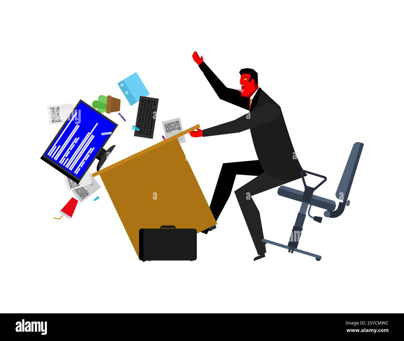 Despair throws Stock Vector Images - Alamy