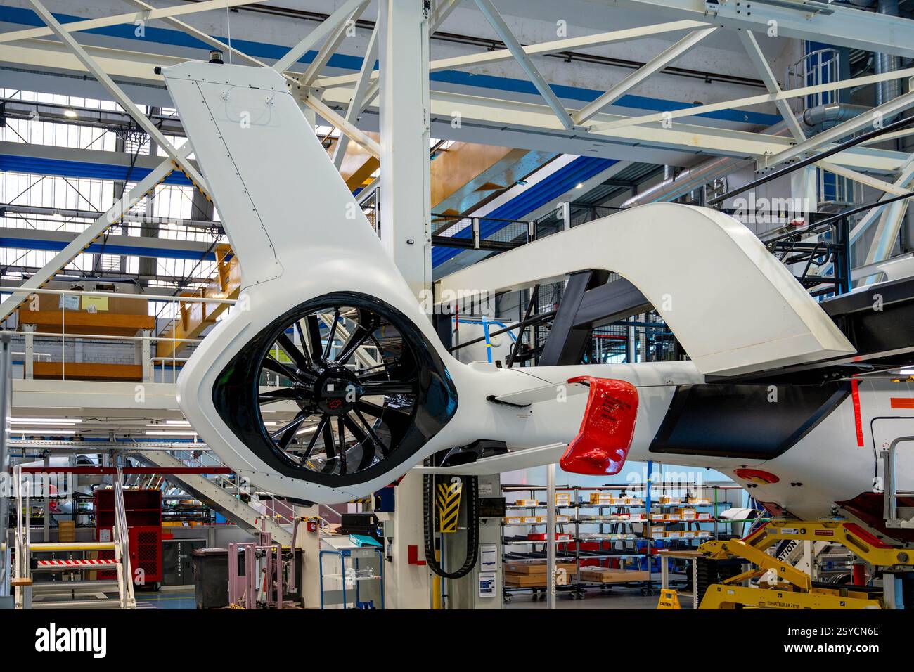 Marignane, France. 27th Feb, 2025. View of the H 160 and H 175 ...