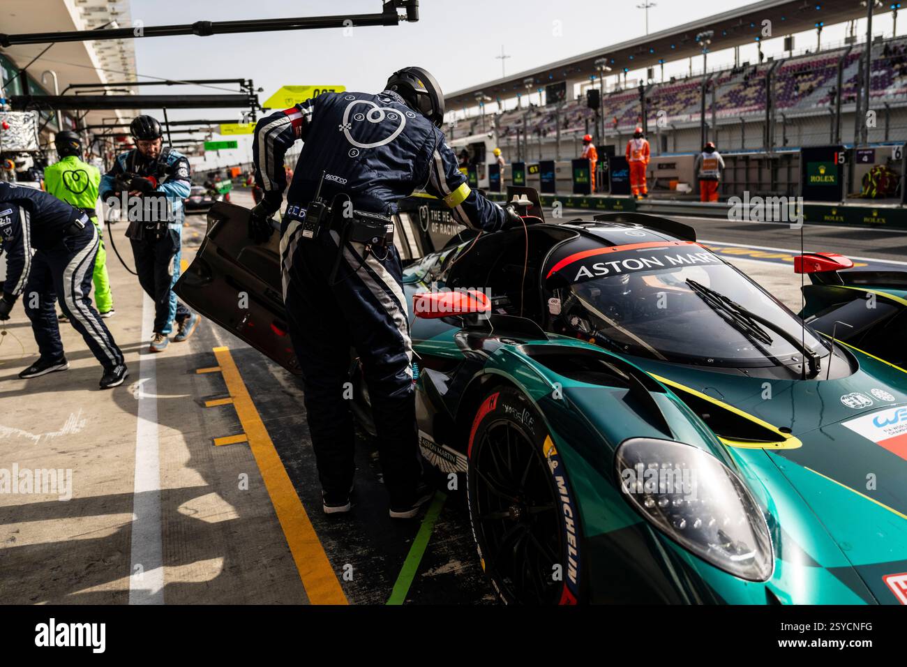 009 RIBERAS Alex (spa), SORENSEN Marco (dnk), DE ANGELIS Roman (can), Aston Martin THOR Team ...
