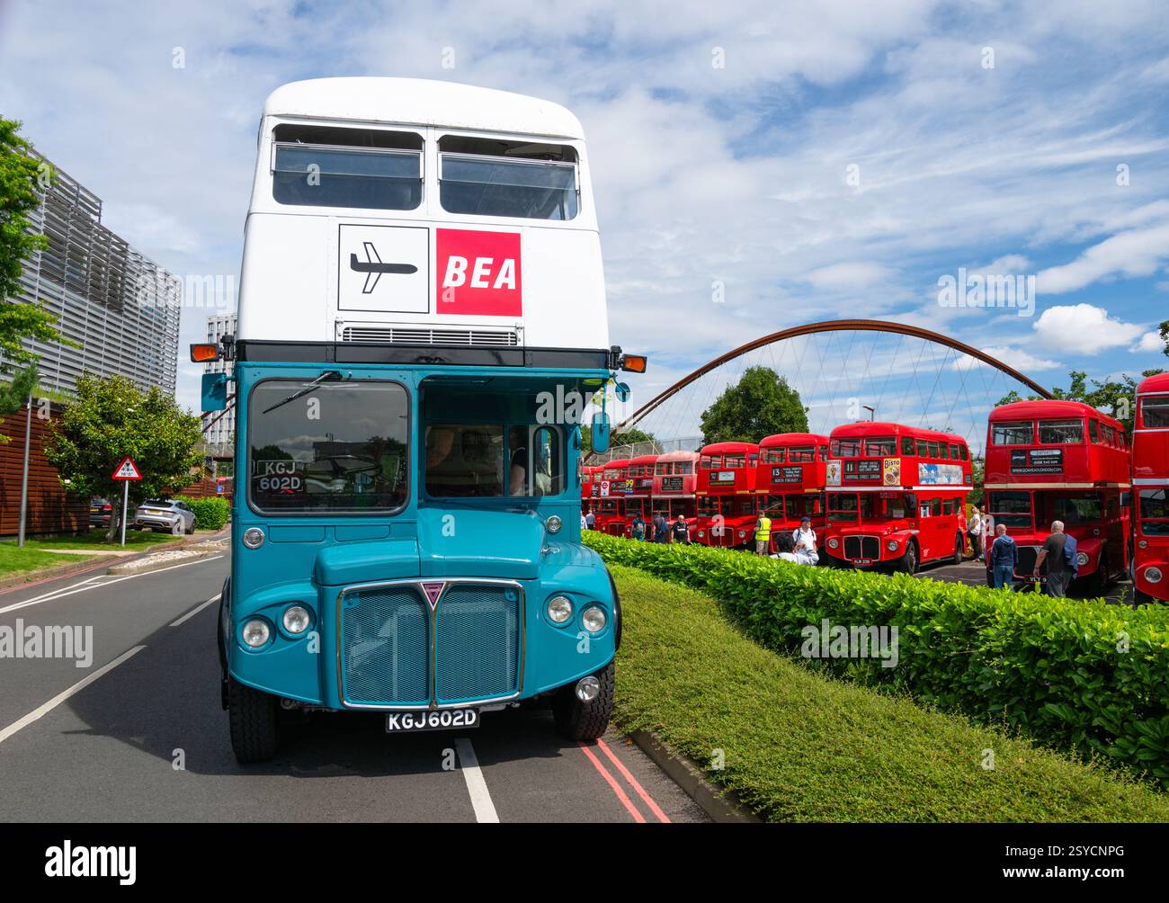 BEA Routemaster, one of 65 Routemasters built in 1966/67 for British ...