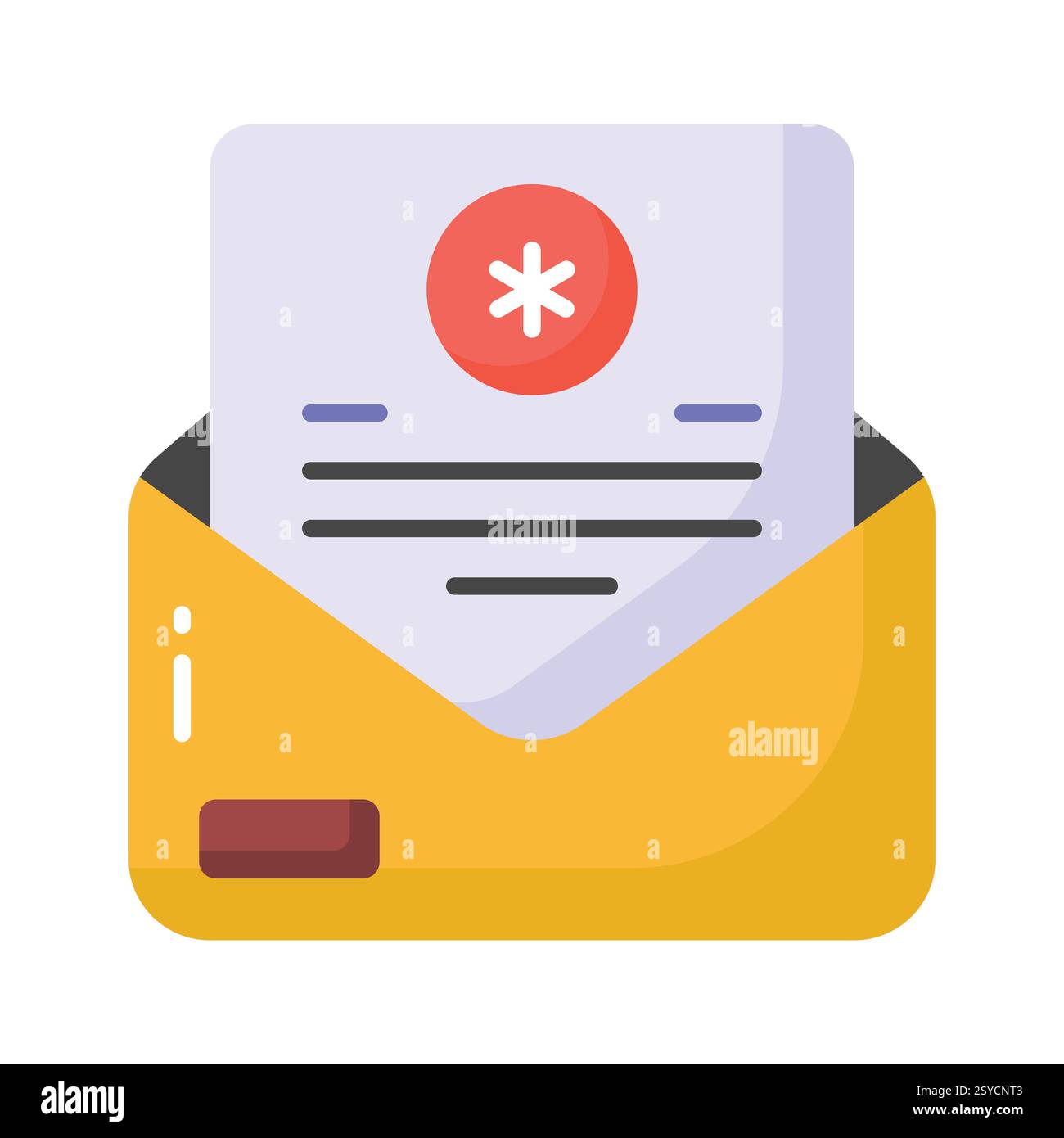 Medical sign with letter envelope showing concept icon of medical mail ...
