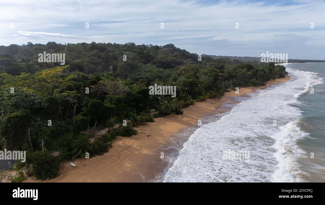 Drone Aerial view at sunrise of the beautiful Oasis Bluff Beach hotel ...