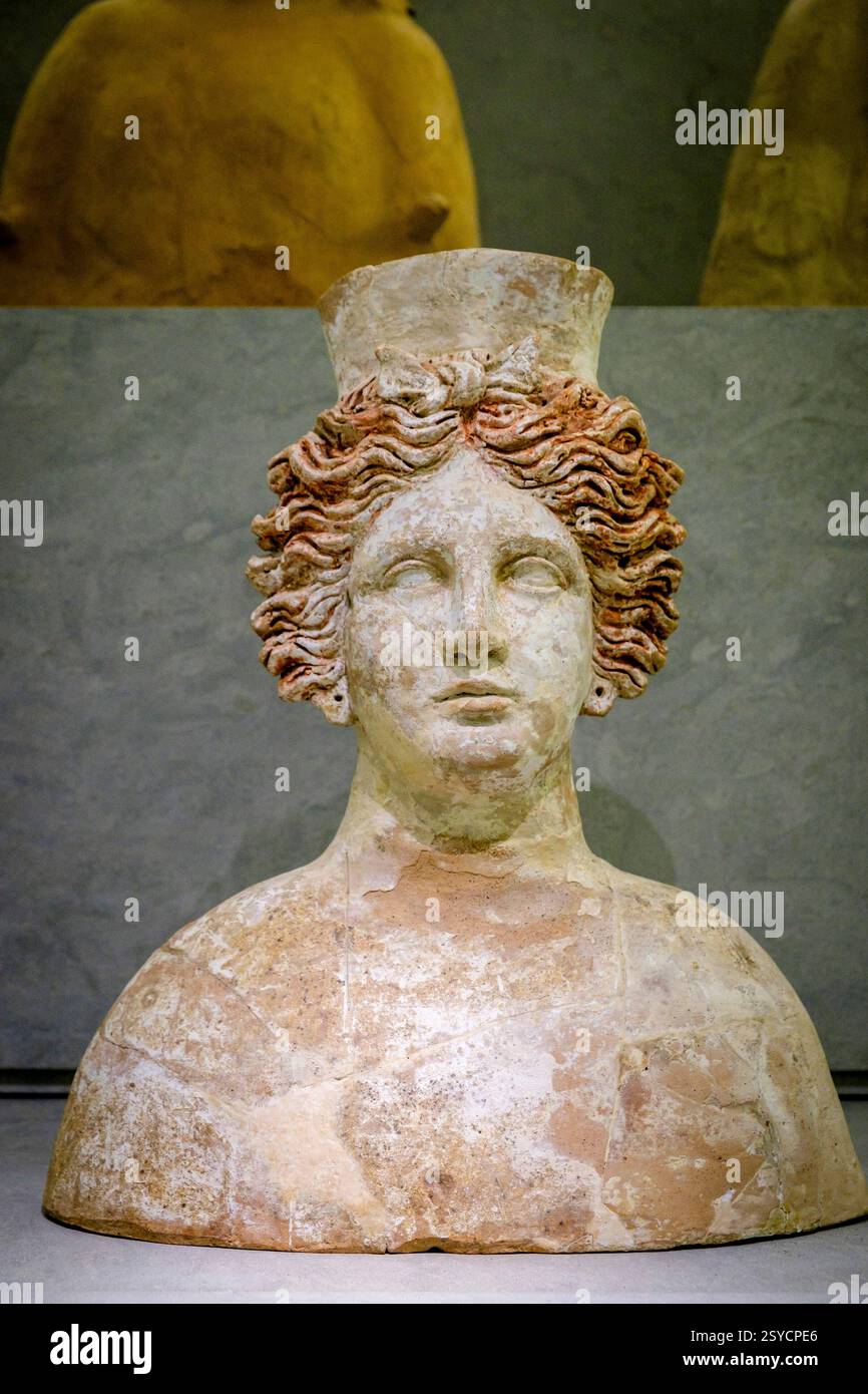 Tanit goddess, Punic necropolis of Puig des Molins, originally from ...