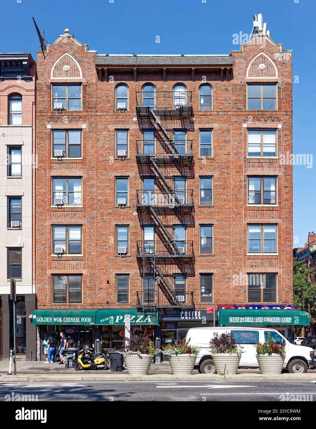 Interesting brickwork and roofline distinguish The Chelsea, 300 West ...